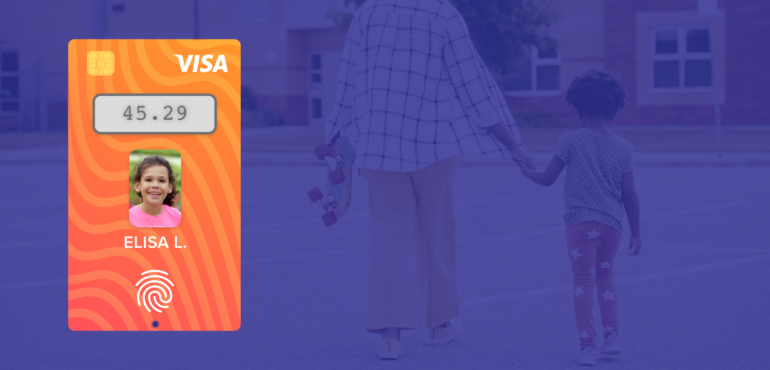 Designing a credit card for kids
